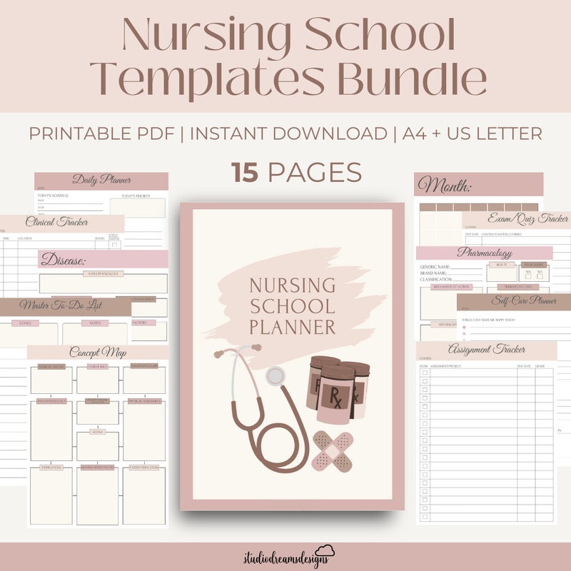 School Organization Planner - Etsy