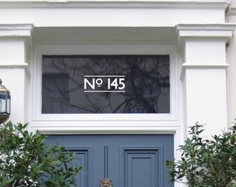 Door Number Stickers | Etsy UK