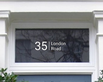 Personalised Classic Door Number Decal House Number Decal Sticker - Etsy