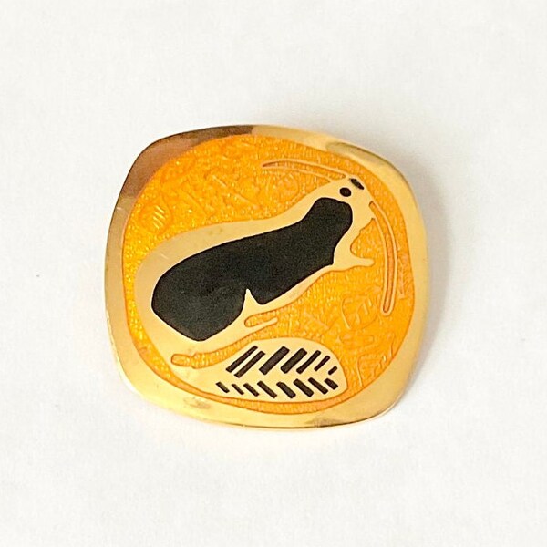 Beaver Brooch - Etsy
