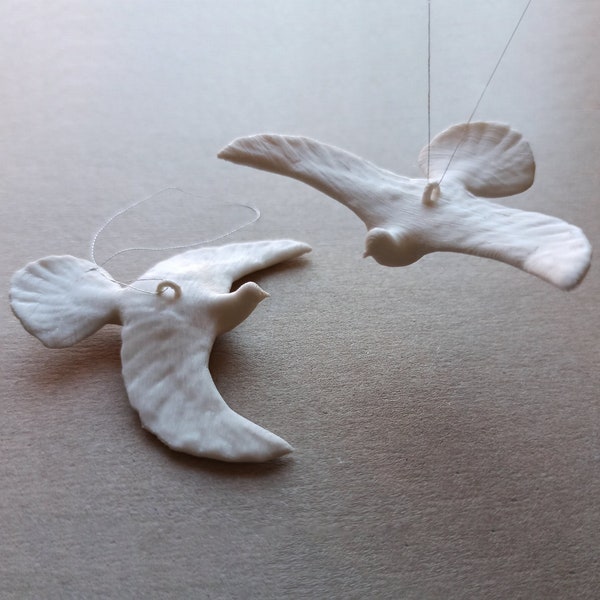 Turtle Dove Ornament - Etsy