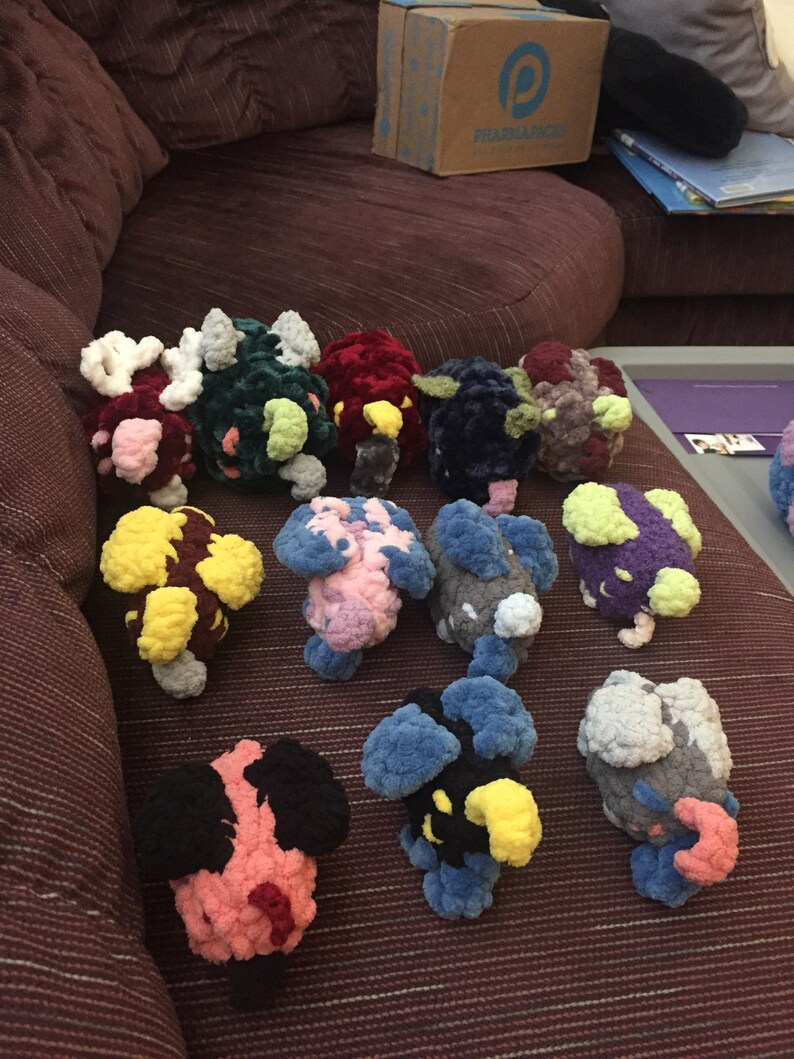 Custom Crochet Amigurumi Terraria Calamity Vanities Jungle Nugget Plush ...