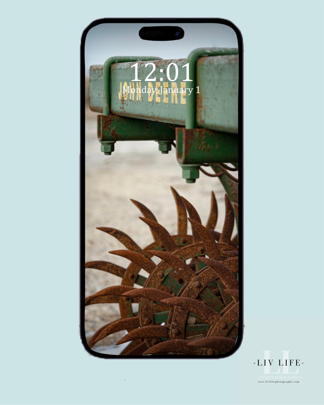 John Deere Vintage Tractor, Green Tractor Wallpaper, Country, Rustic ...