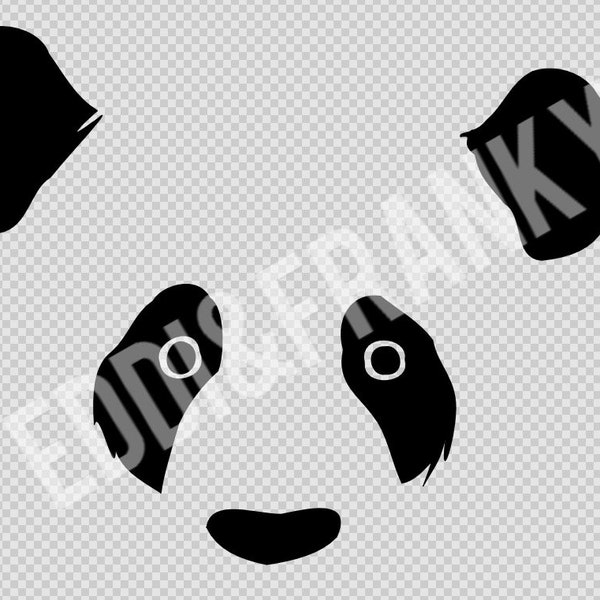 Plotterdatei panda - Etsy.de