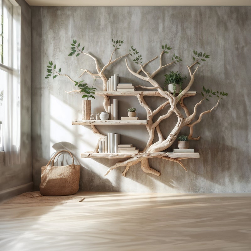 Tree Bookshelf - Etsy