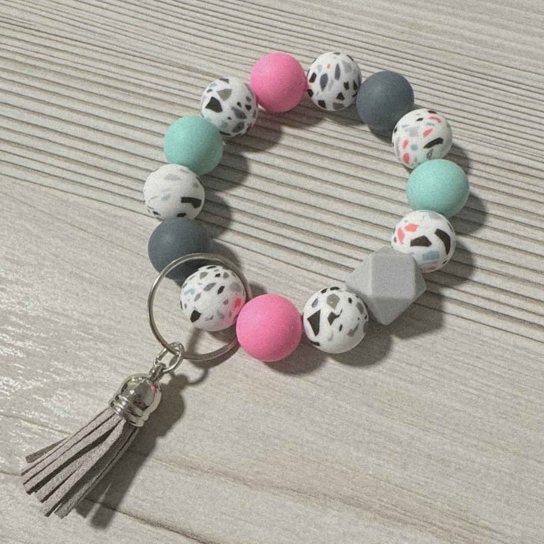 Silicone Bead Keychains - Etsy