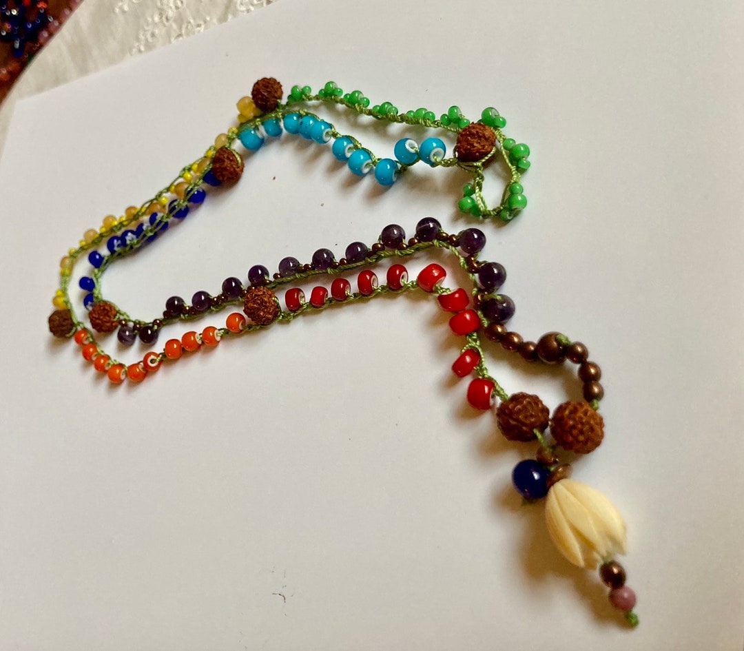 Chakra Flower Franciscan Crown Rosary - Etsy
