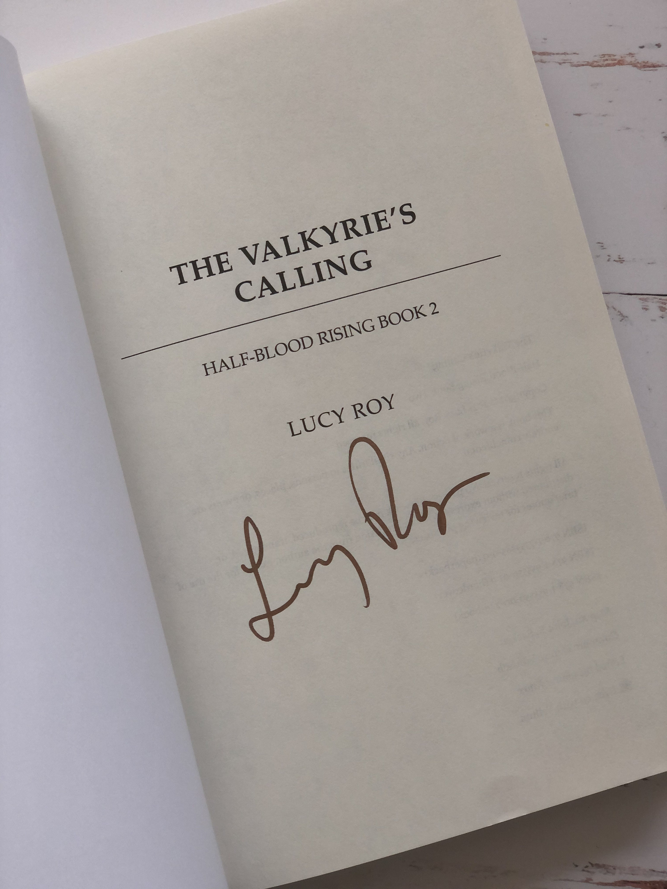 The Valkyrie’s Calling Paperback (Half-Blood Rising book 2) - Etsy France