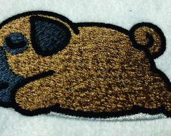 Pets in Your Pocket Pug Machine Embroidery Design - Etsy