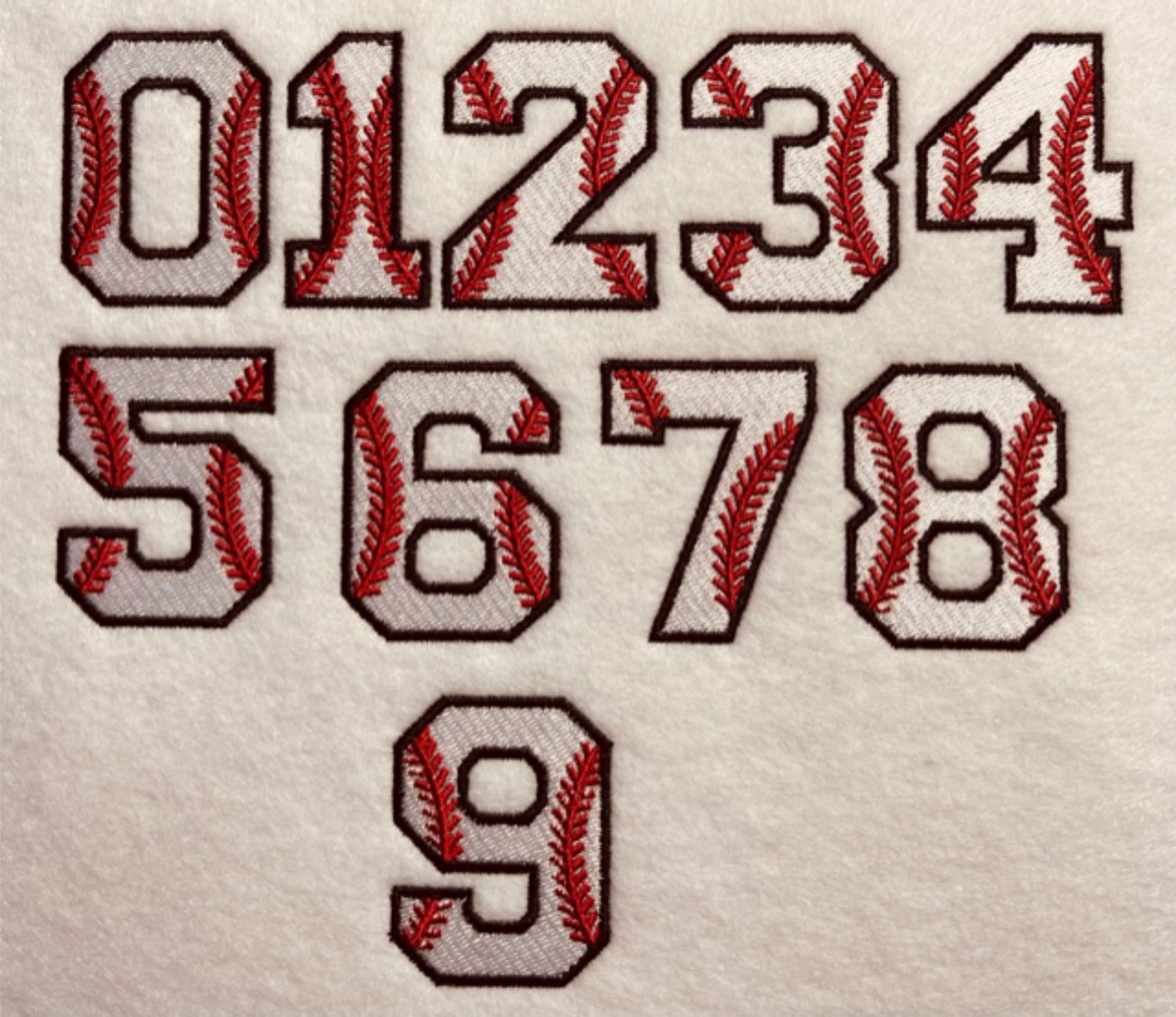 Baseball Alphabet Embroidery Designs - Etsy Ireland