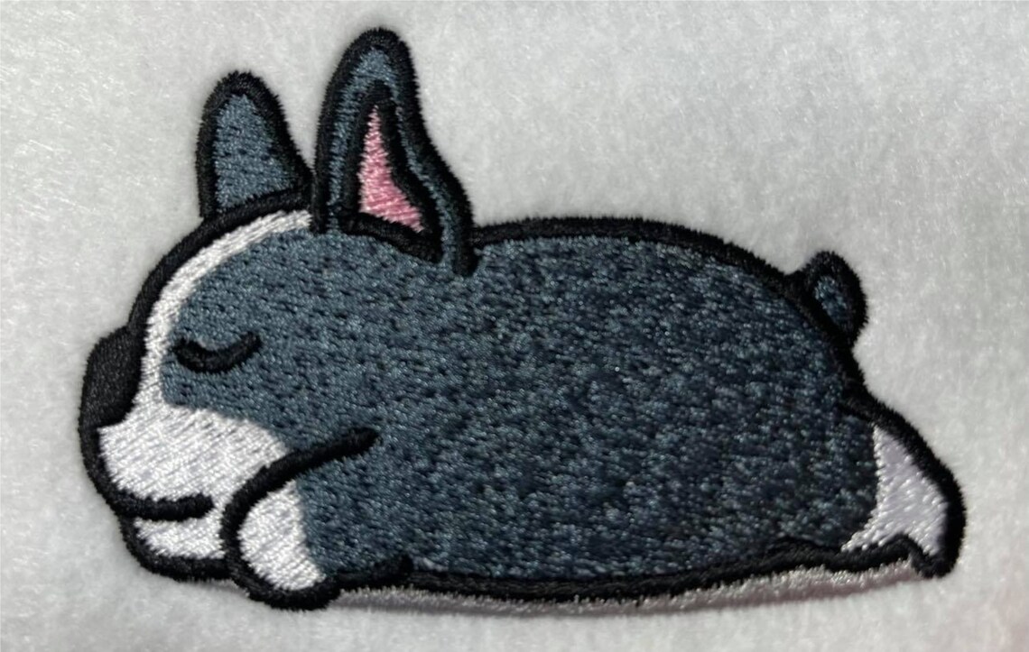 Boston Terrier Machine Embroidery Design - Etsy