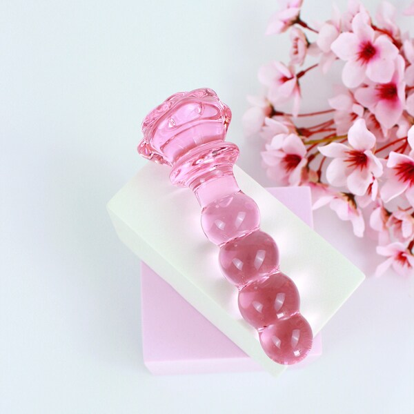 Flower Glass Sex Toy Etsy