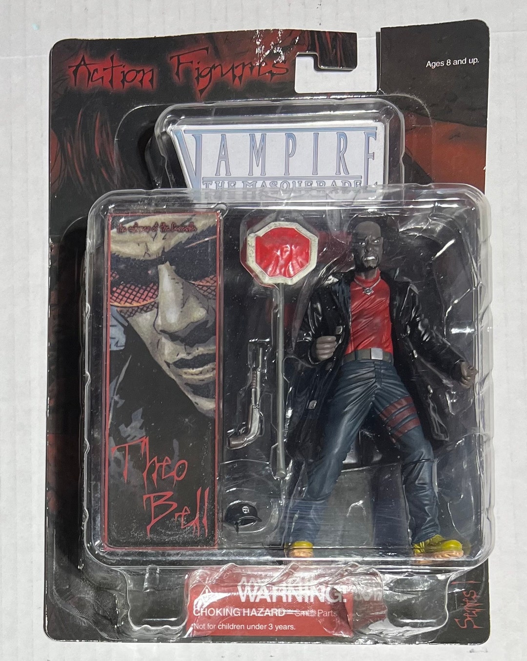 Vampire: the Masquerade Theo Bell Action Figure, 2001, Factory Sealed ...