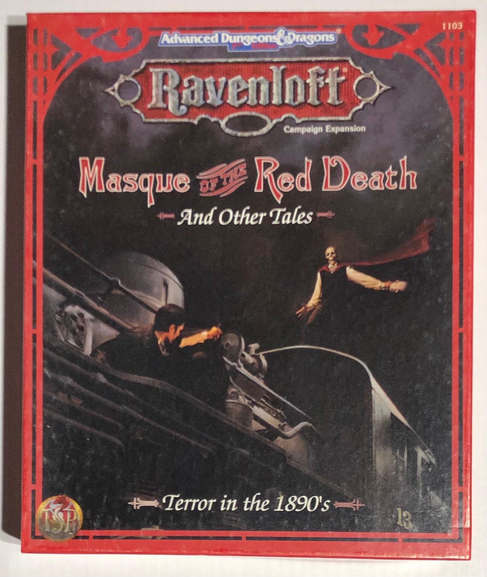 Ravenloft Masque of the Red Death Boxed Set, Complete, Advanced ...