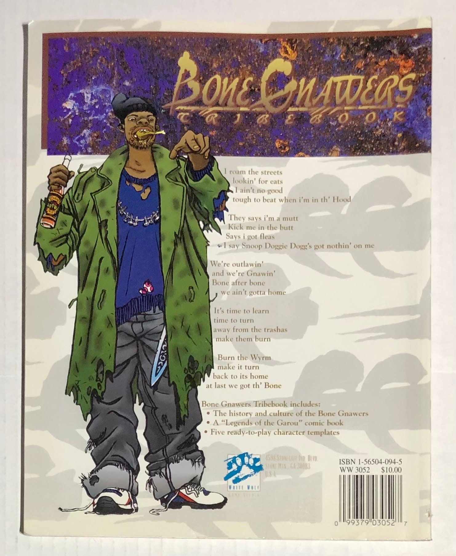 Werewolf: the Apocalypse, Bone Gnawers Tribebook 2, WW3052 - Etsy