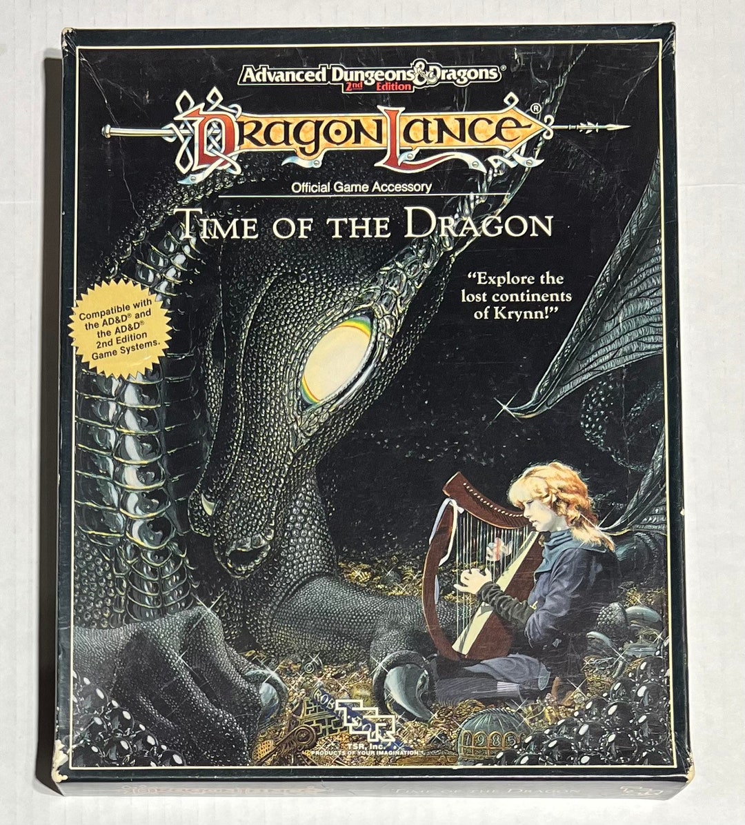 Dragonlance Time of the Dragon Boxed Set Complete Dungeons - Etsy