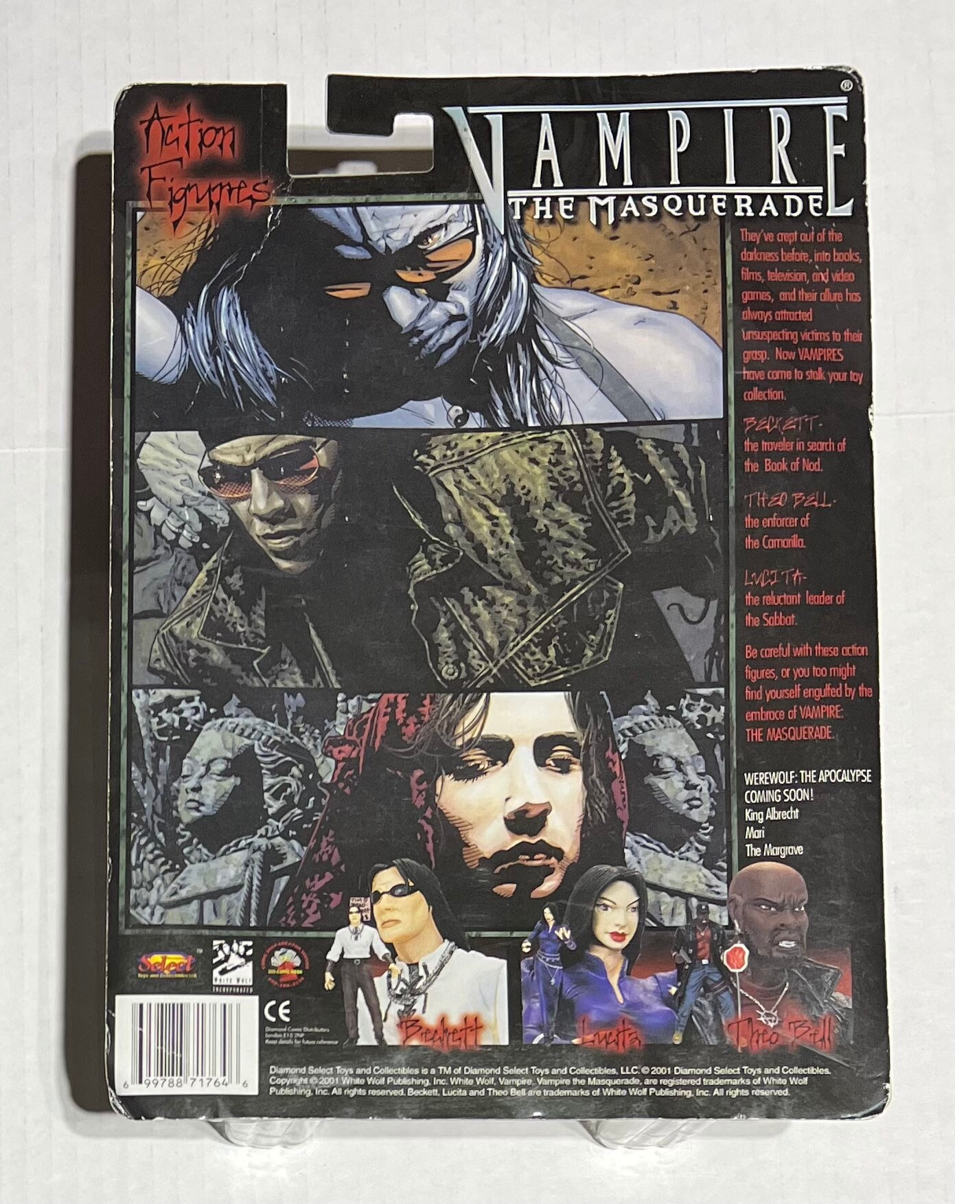 Vampire: the Masquerade Lucita Action Figure, 2001, Factory Sealed - Etsy