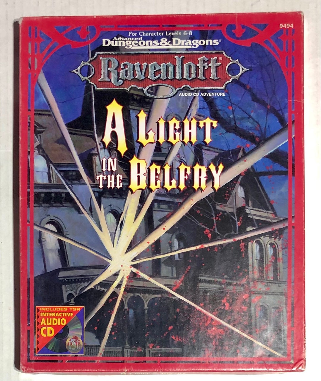 Ravenloft A Light in the Belfry, Boxed Adventure Set Complete, Advanced ...