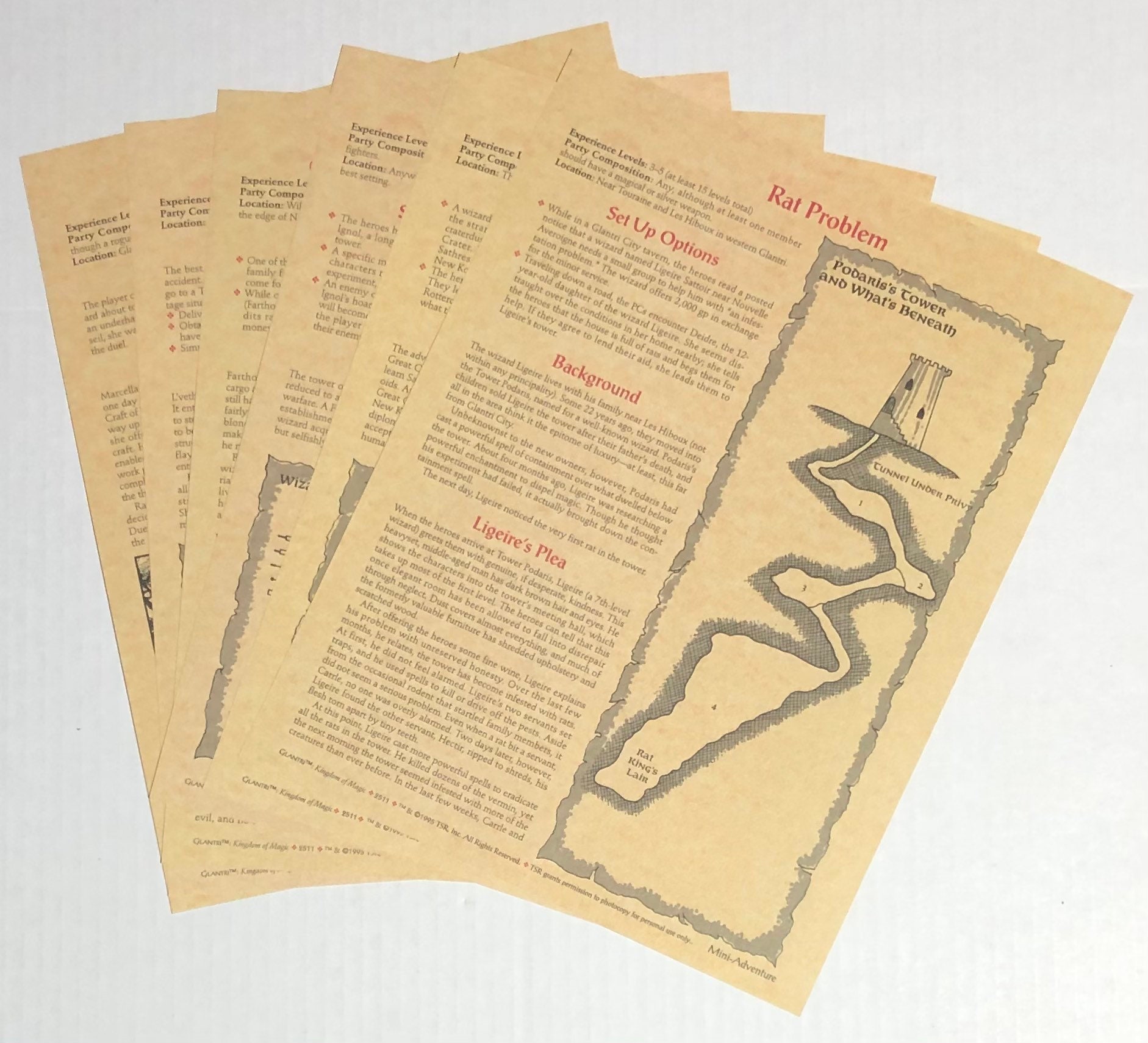 Mystara Glantri Kingdom of Magic Boxed Set Complete Advanced - Etsy