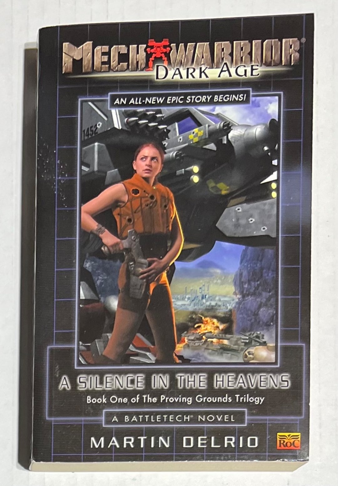 Mech Warrior Dark Age, A Silence in the Heavens First Print, Battletech ...