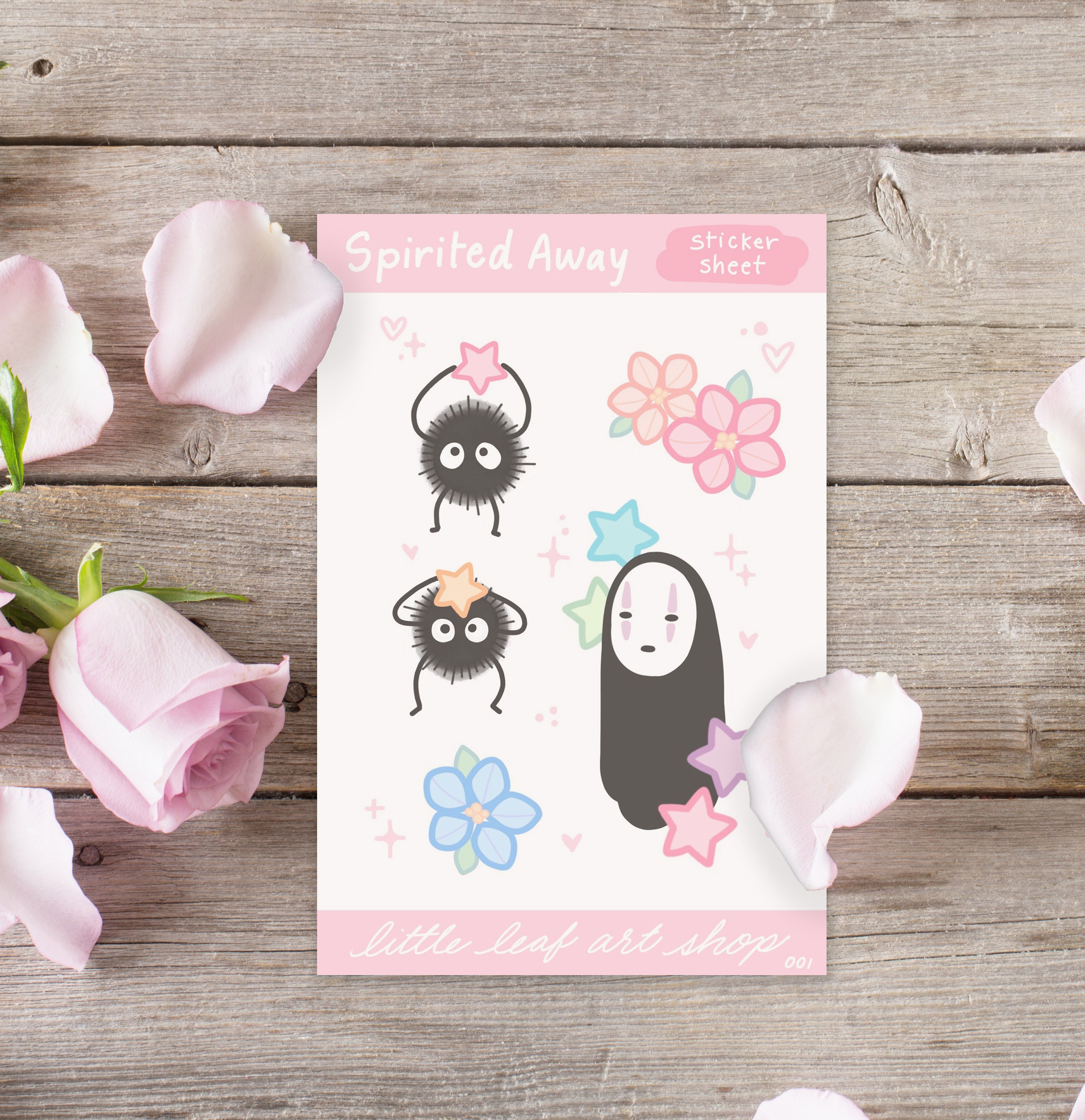 Spirited Away Sticker Sheet - Etsy