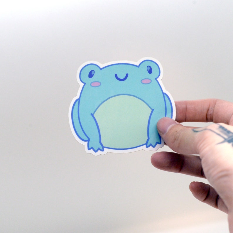 Large Froggy Sticker Pack (4 Stickers) - Etsy