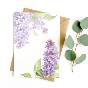 Watercolor Lilac Clip Art PNG Set (7) - Etsy