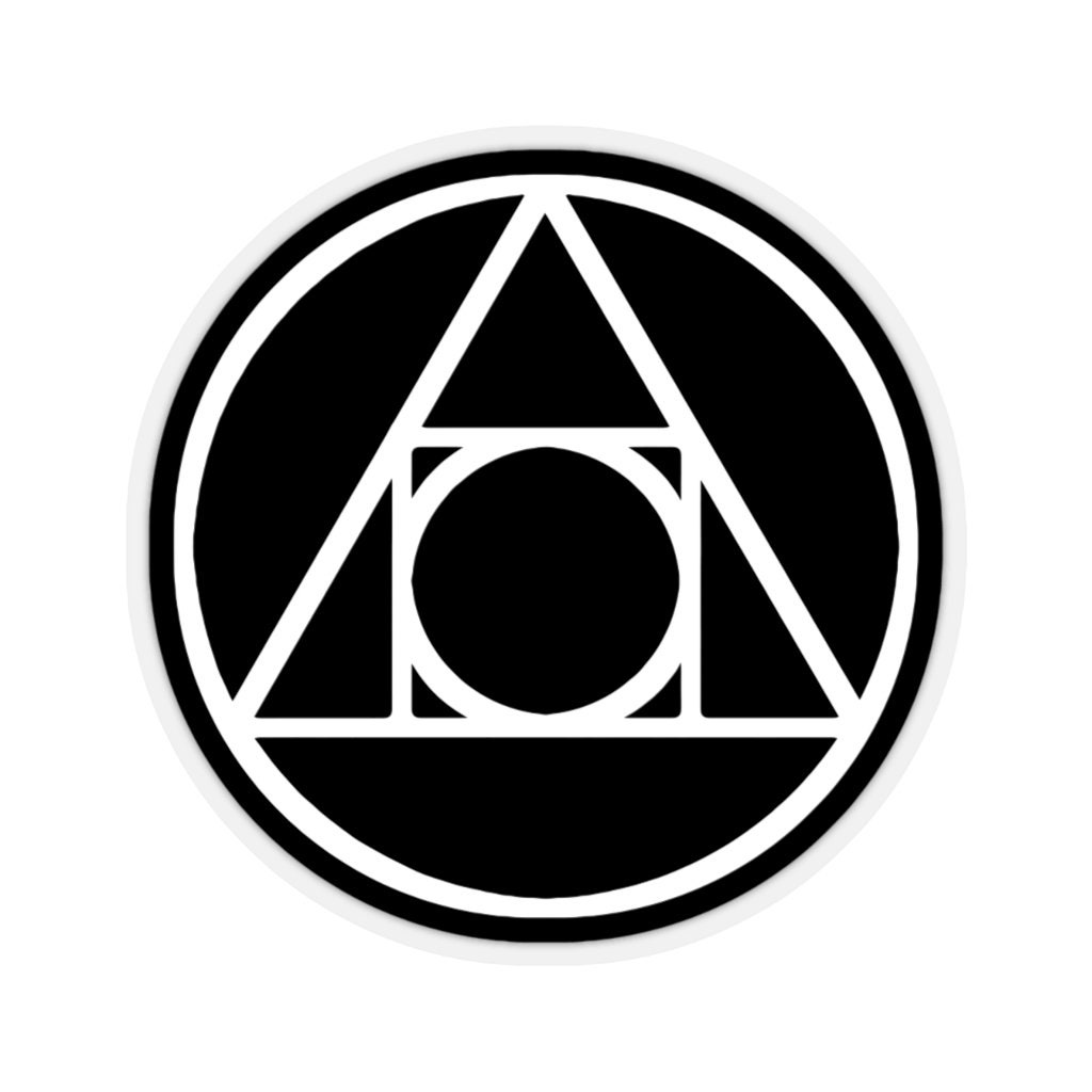 The Philosopher's Stone Alchemical Esoteric Symbol Black Sticker - Etsy