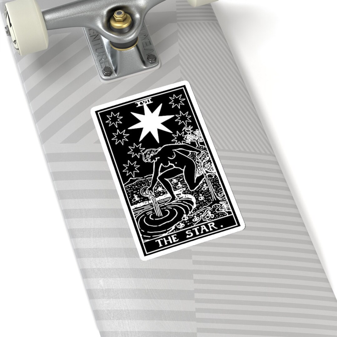 Star Tarot Card, Raider Waite Sticker - Etsy
