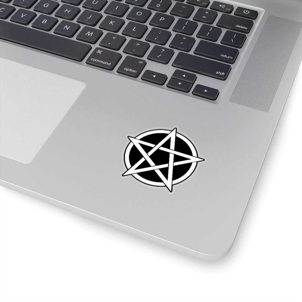Pentacle Magic Pentagram Star Sticker - Etsy