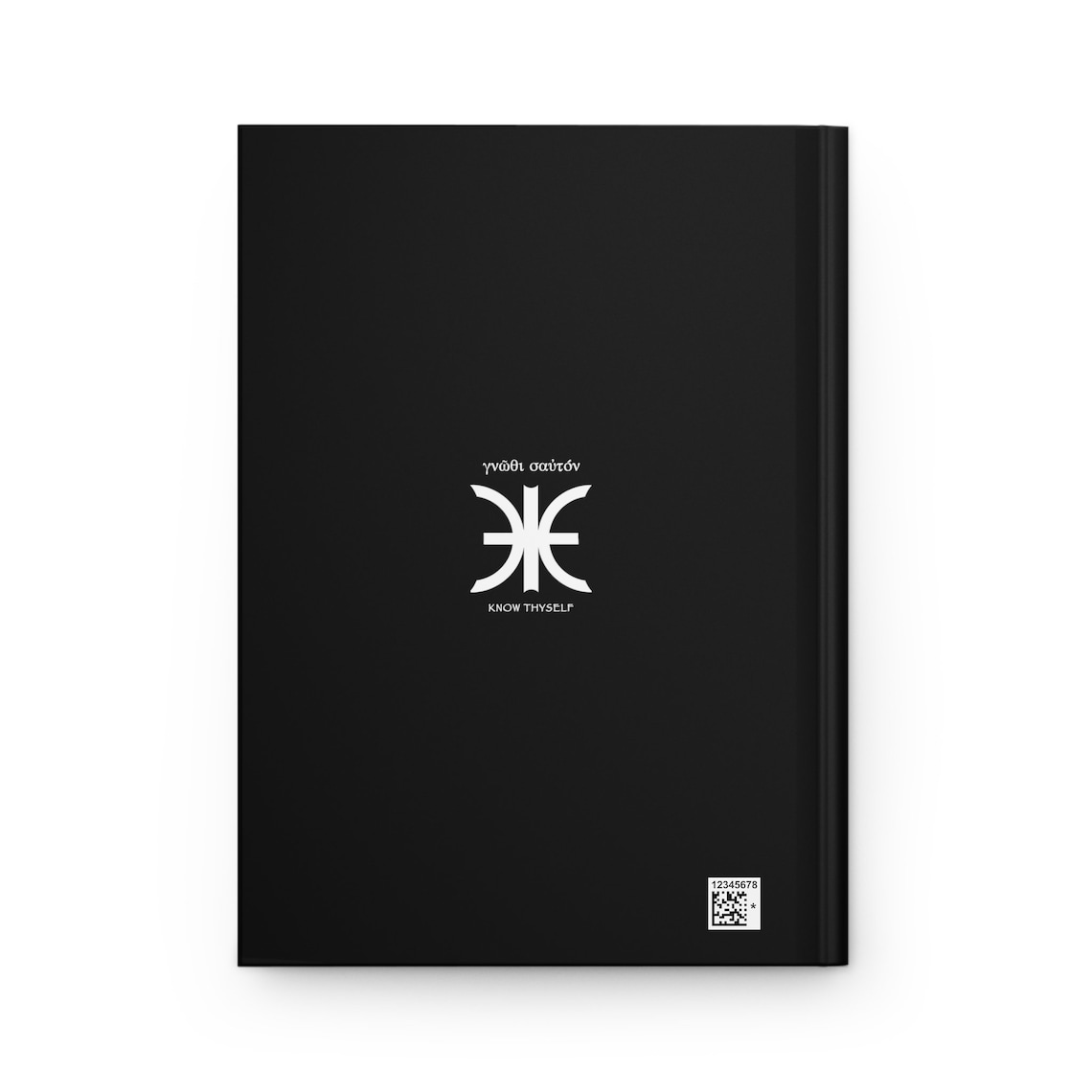 Know Thyself. Oracle of Delphi Symbol.hardcover Journal With Lines - Etsy