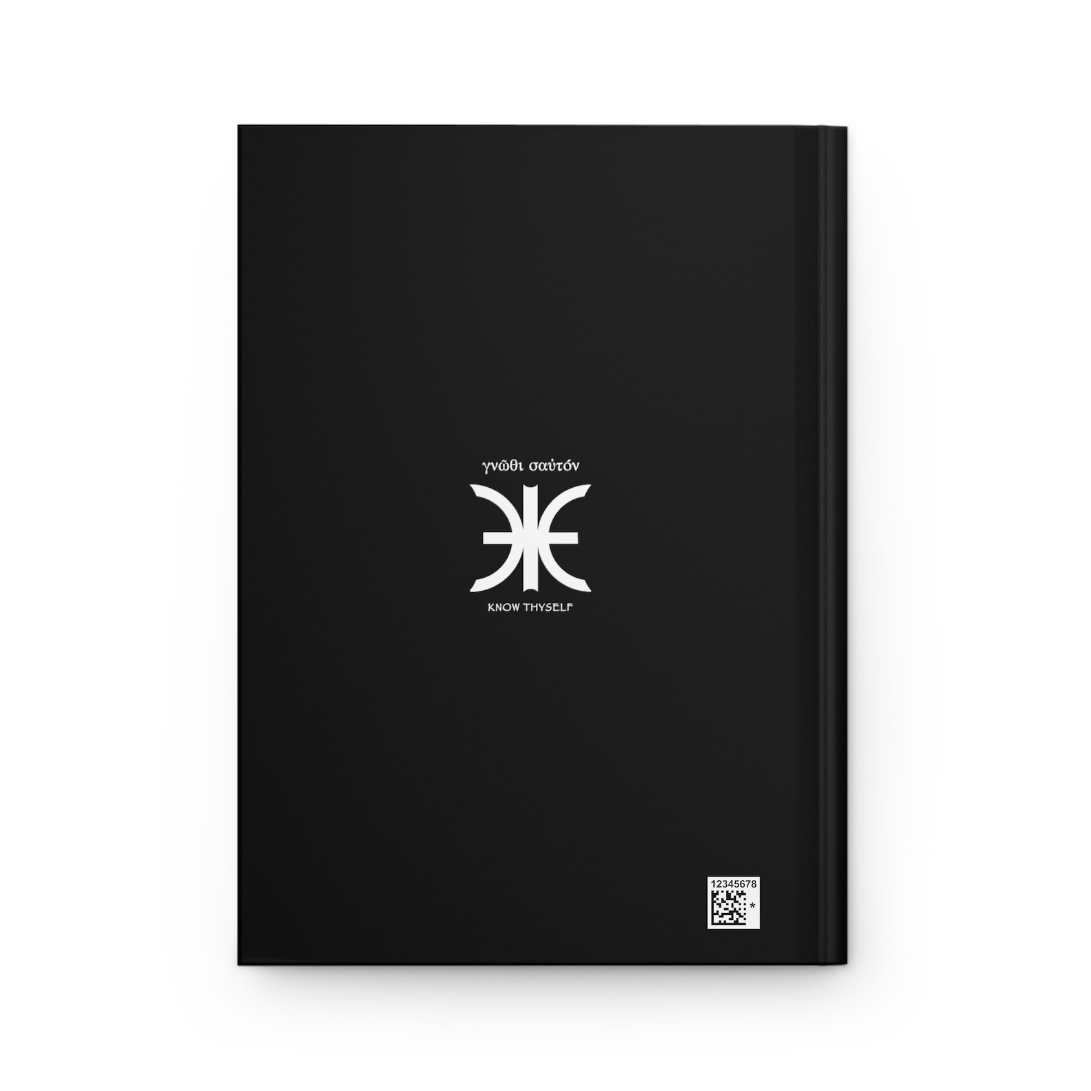 Know Thyself. Oracle of Delphi Symbol.hardcover Journal With Lines - Etsy