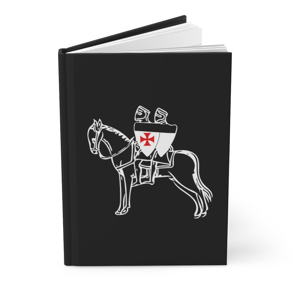Knights Templar Symbol. Templar Journal. Hard Cover With Lines. - Etsy