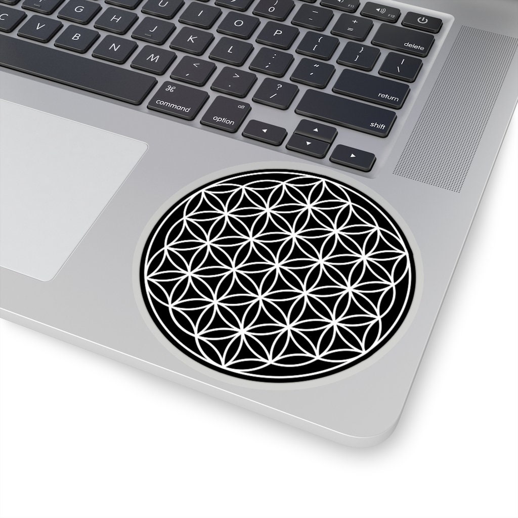 The Flower of Life Sacred Geometry Metaphysical Symmetry Sticker - Etsy