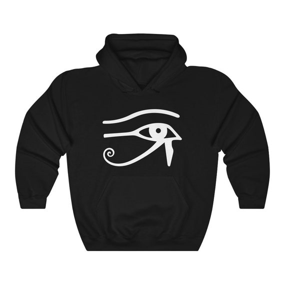Eye of Horus. Eye of Ra. Egyptian Eye. Hoodie. Hooded - Etsy