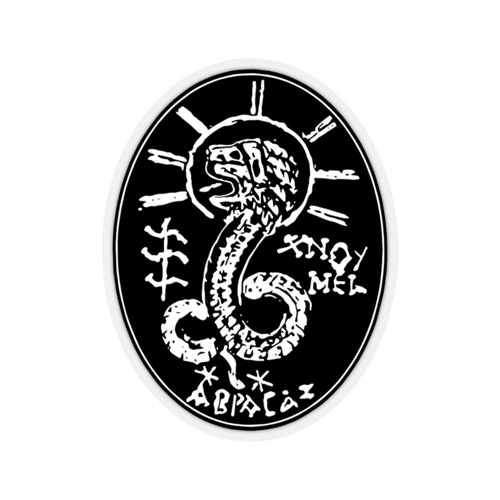 Demiurge, Lion Head Gnostic Sticker - Etsy