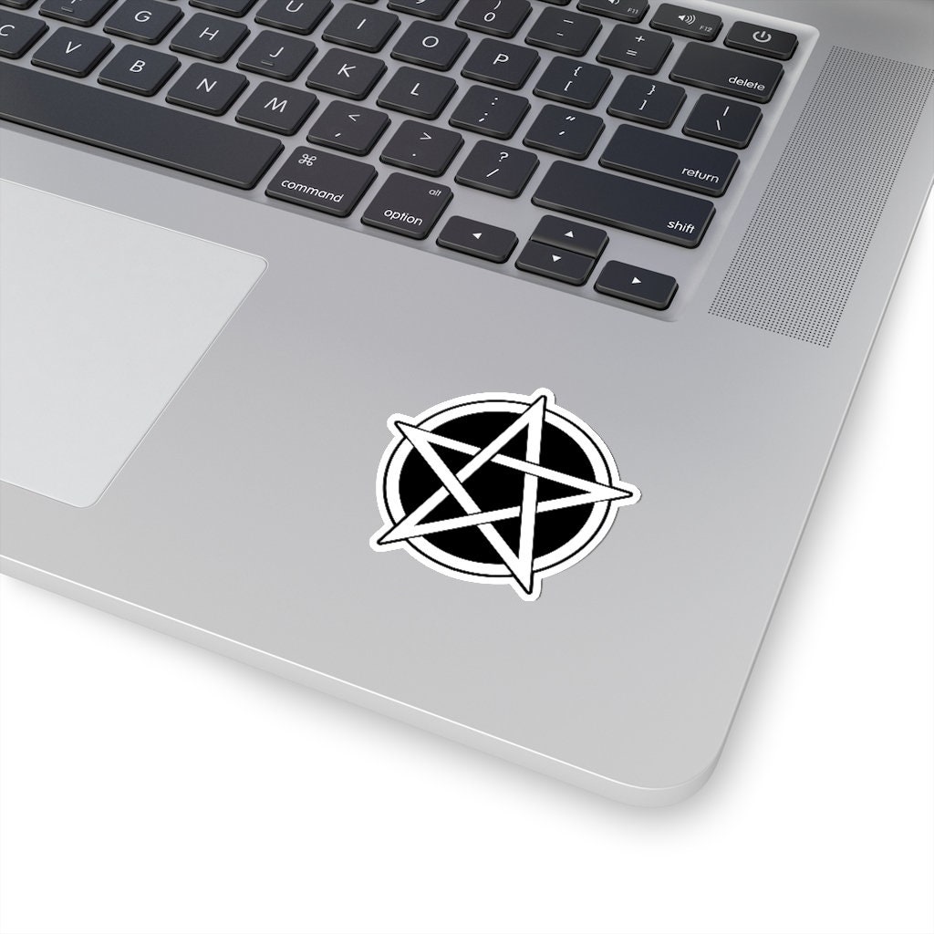 Pentacle Magic Pentagram Star Sticker - Etsy