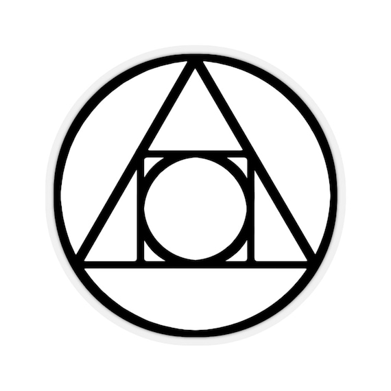 The Philosopher's Stone Alchemical Esoteric Symbol Sticker - Etsy