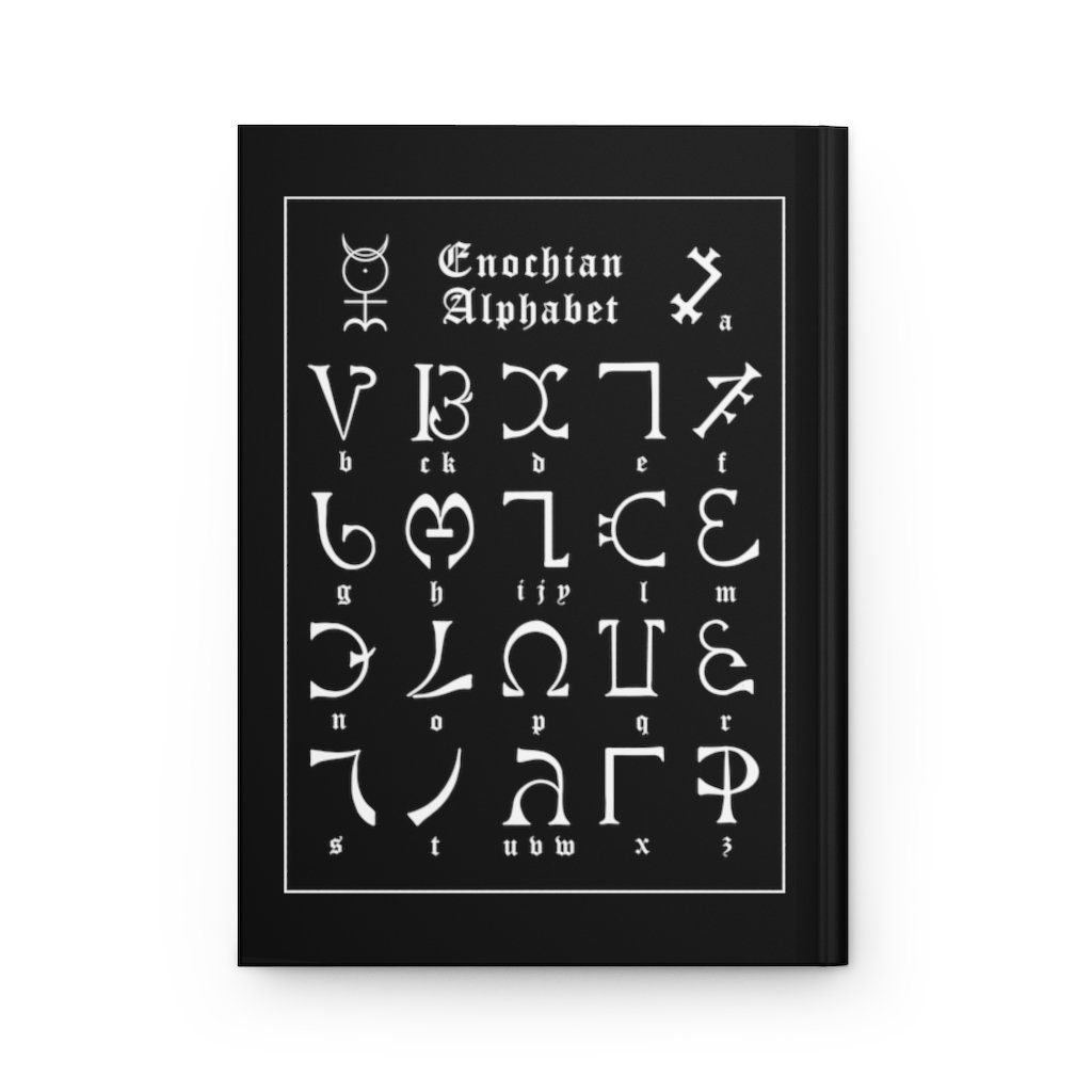 Enochian Occult Journal Hardcover Lined Esoteric Diary Notebook - Etsy