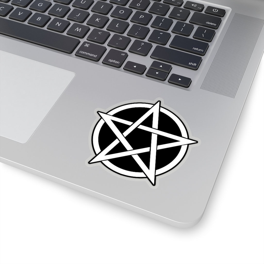 Pentacle Magic Pentagram Star Sticker - Etsy
