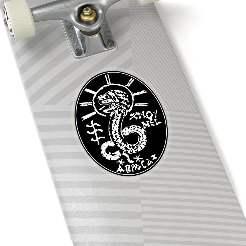 Demiurge, Lion Head Gnostic Sticker - Etsy