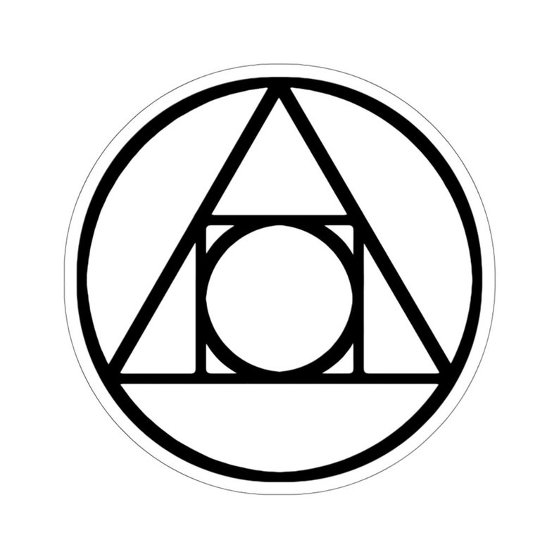 The Philosopher's Stone Alchemical Esoteric Symbol Sticker - Etsy