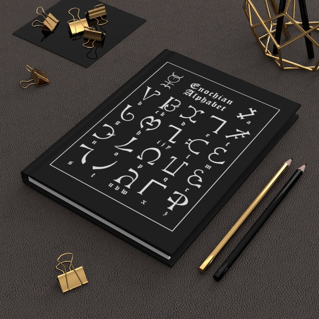 Enochian Occult Journal Hardcover Lined Esoteric Diary Notebook - Etsy