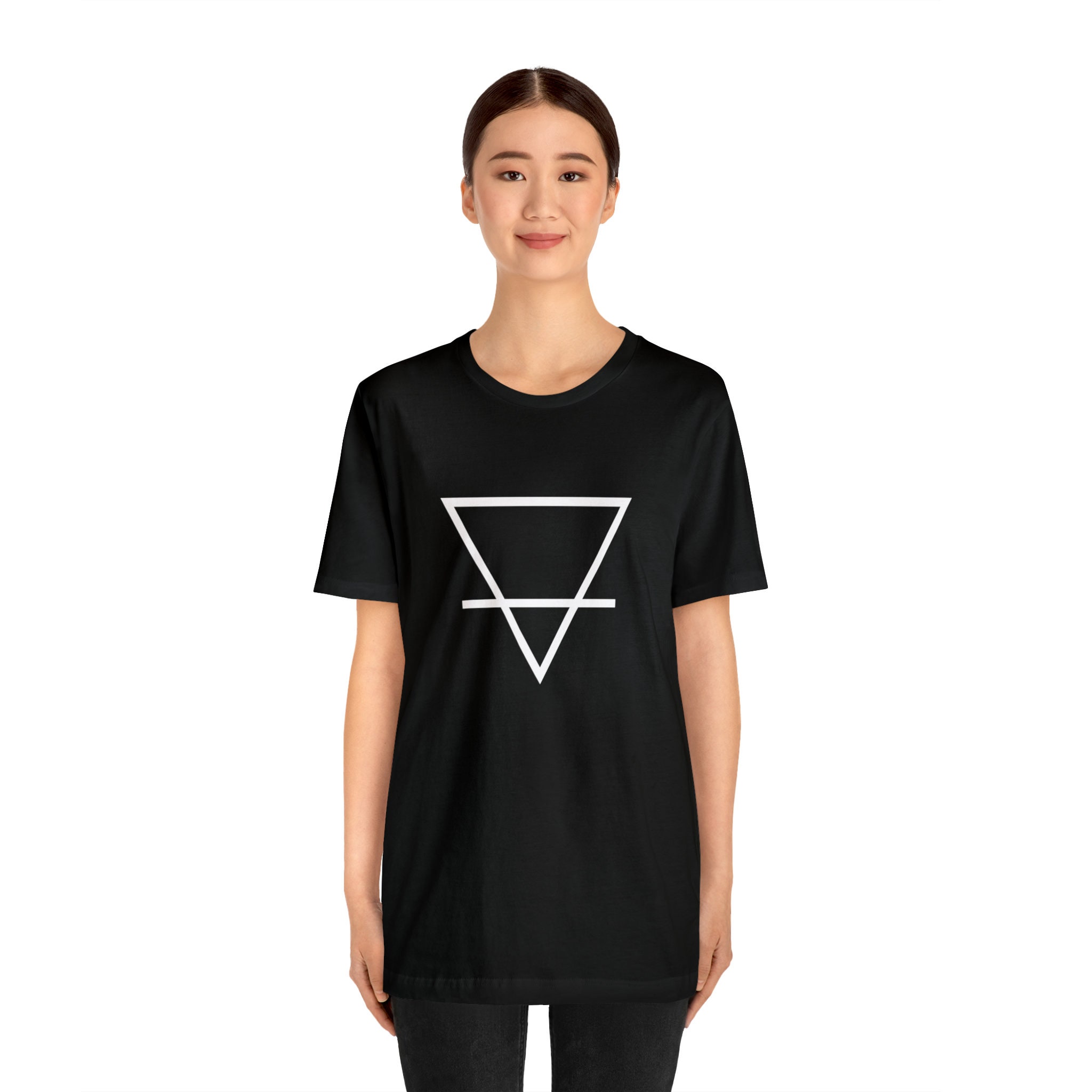 Earth Alchemical Esoteric Triangle Symbol T-shirt - Etsy