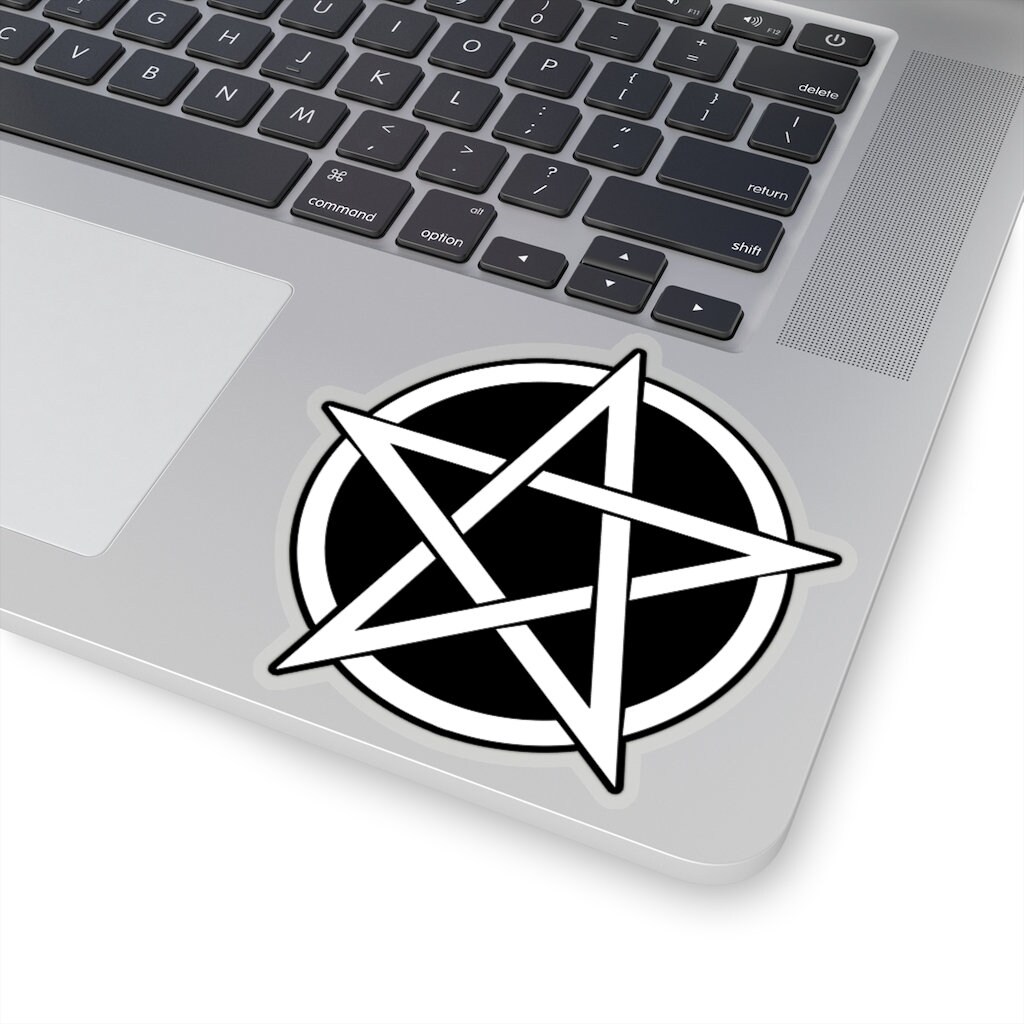 Pentacle Magic Pentagram Star Sticker - Etsy