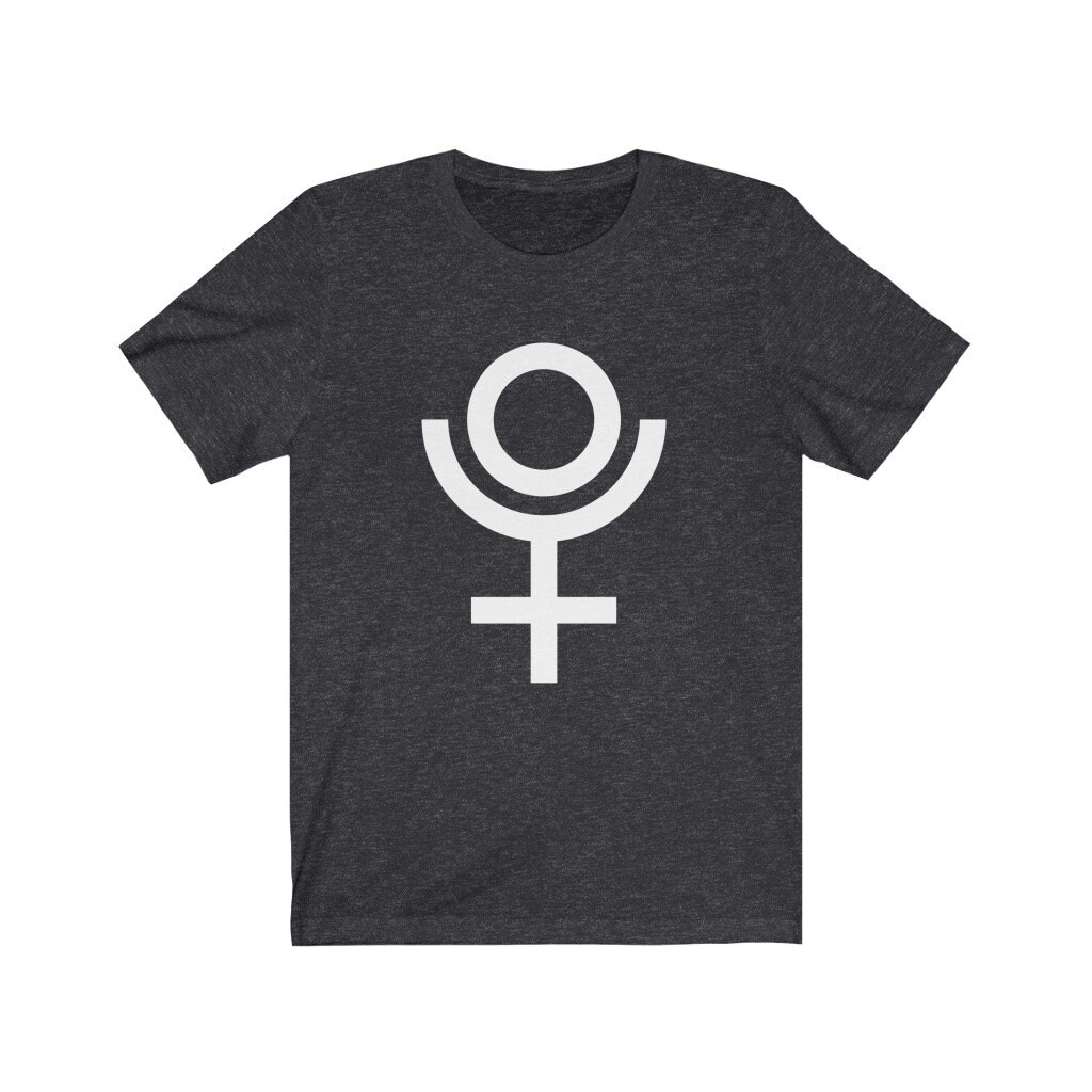 Pluto Planet Alchemical Symbol Astrology T-shirt - Etsy