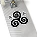 Triskeles, Stickers Sheet. One Sheet With 3 Stickers. Triskelion ...