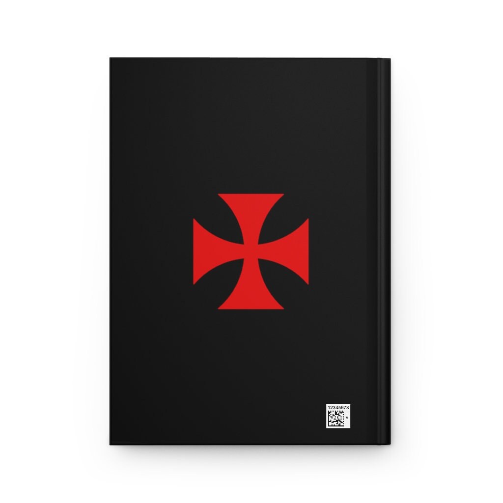 Knights Templar. Templar Symbol and Motto. Hardcover Journal - Etsy