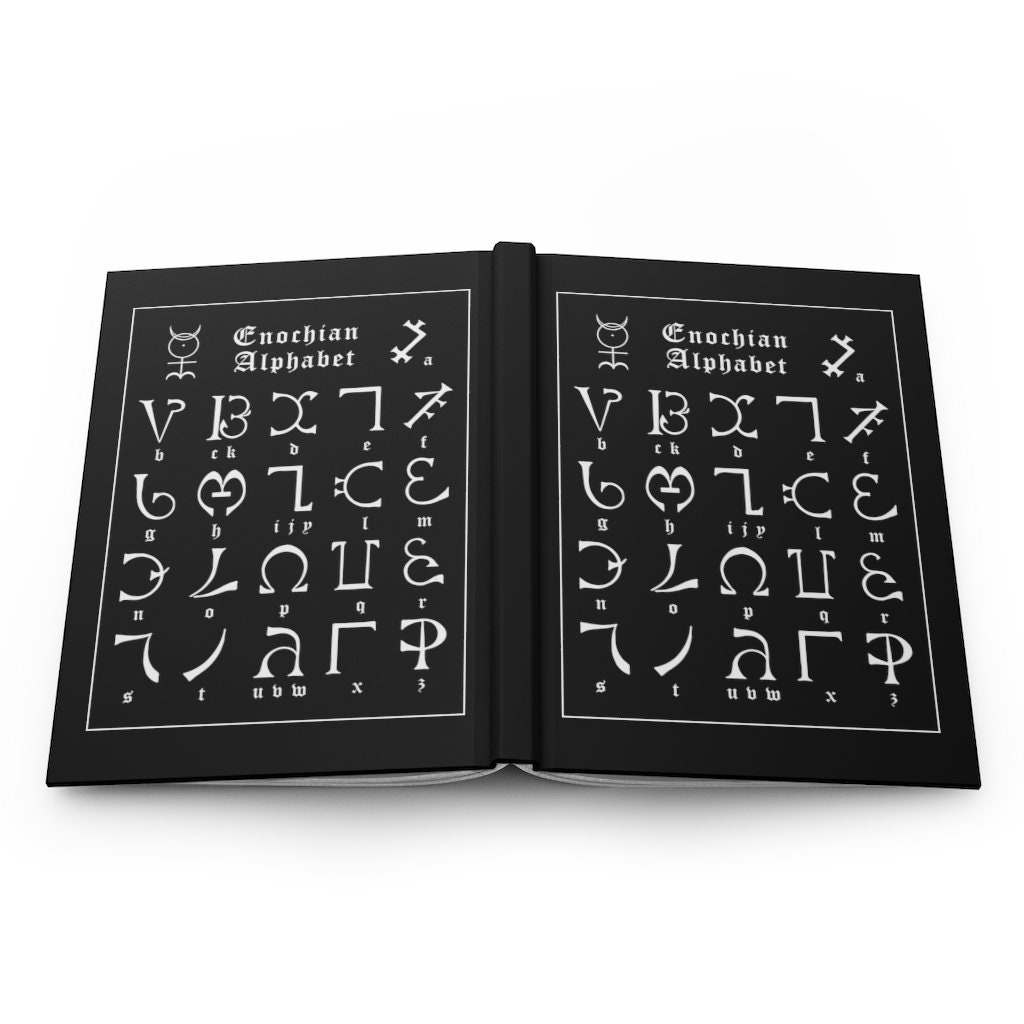 Enochian Occult Journal Hardcover Lined Esoteric Diary Notebook - Etsy