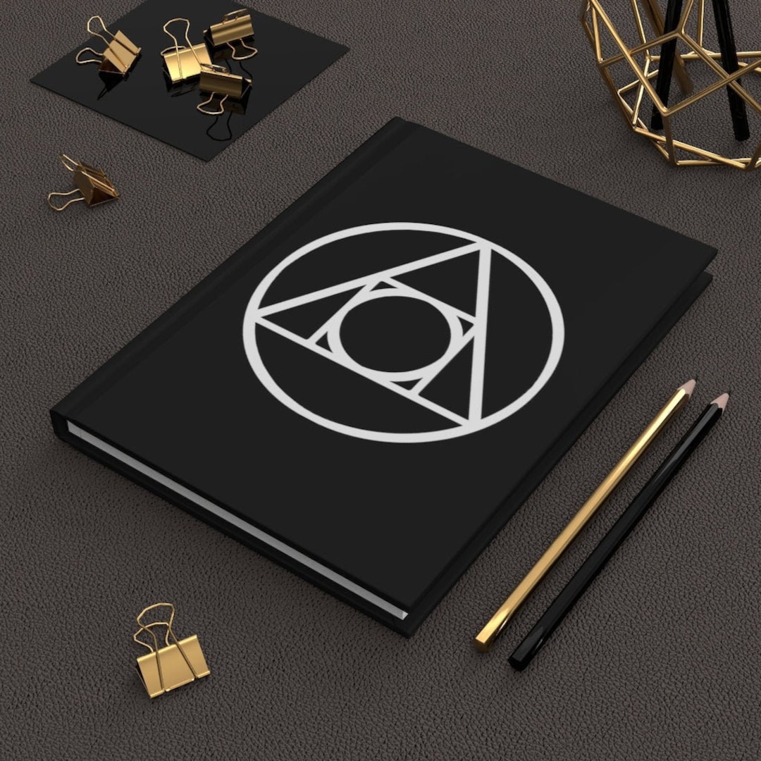 The Philosopher's Stone Alchemical Esoteric Symbol Hardcover Journal ...